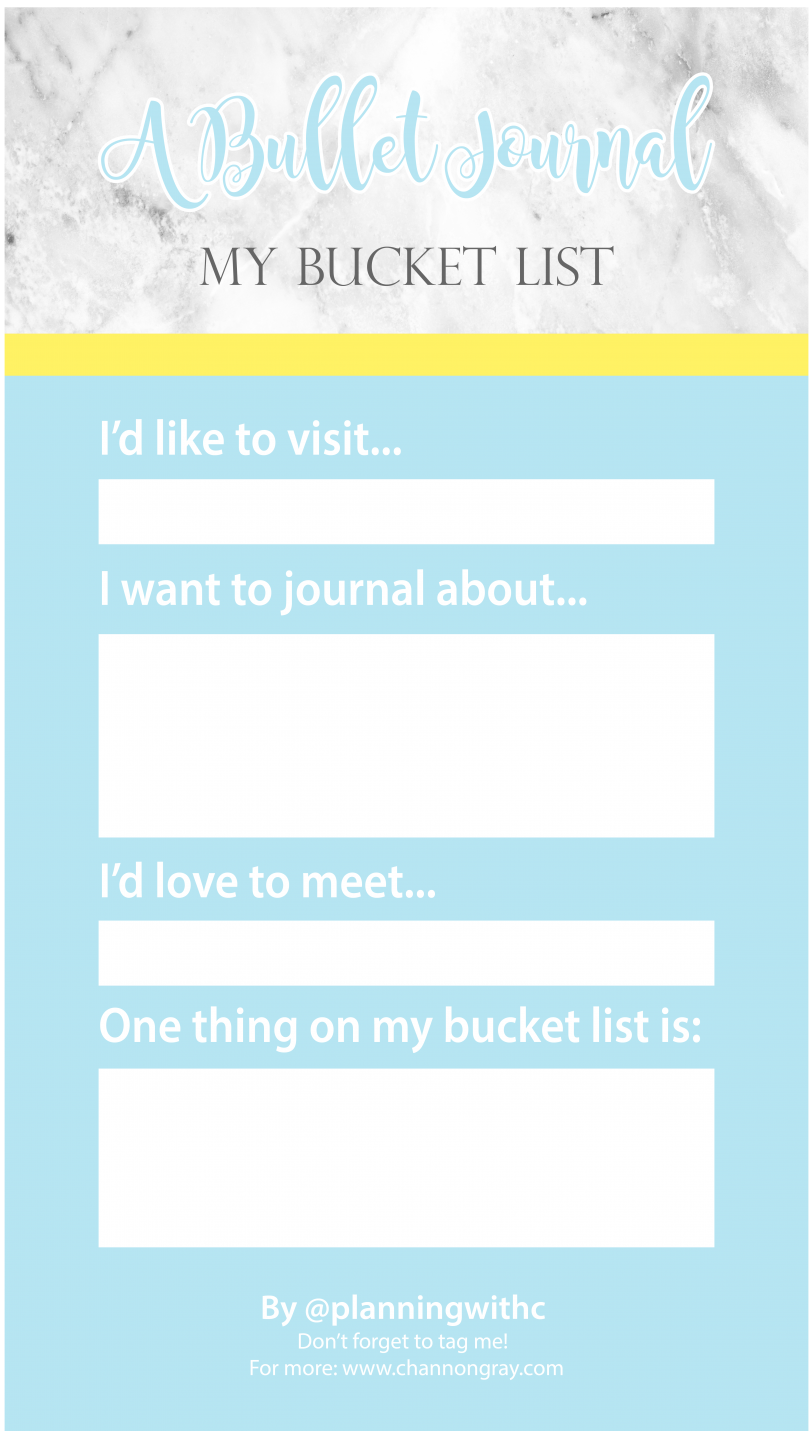 Bullet Journal Inspired Facebook and Instagram Story Templates ...